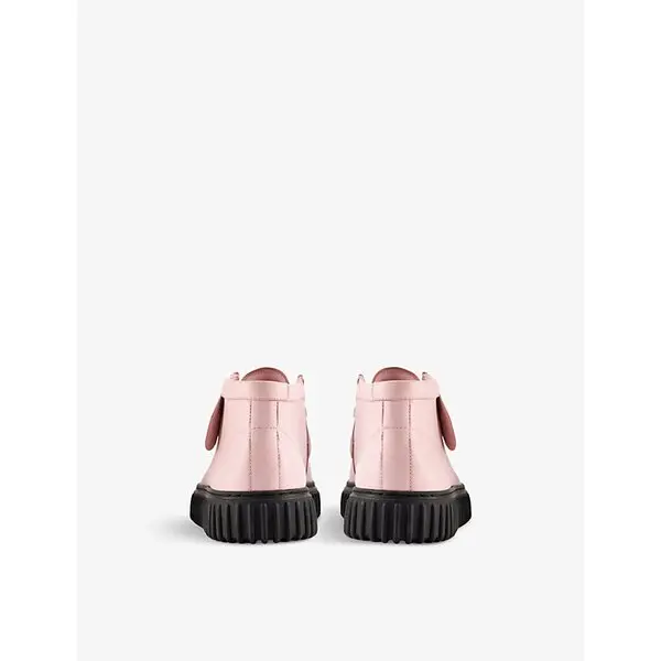 Martine Rose X Clarks Torhill Leather Ankle Boots - Rose Leather
